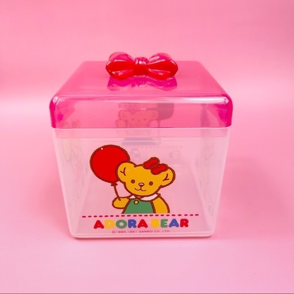 Sanrio | Storage & Organization | Vintage Sanrio Adora Bear Trinket ...